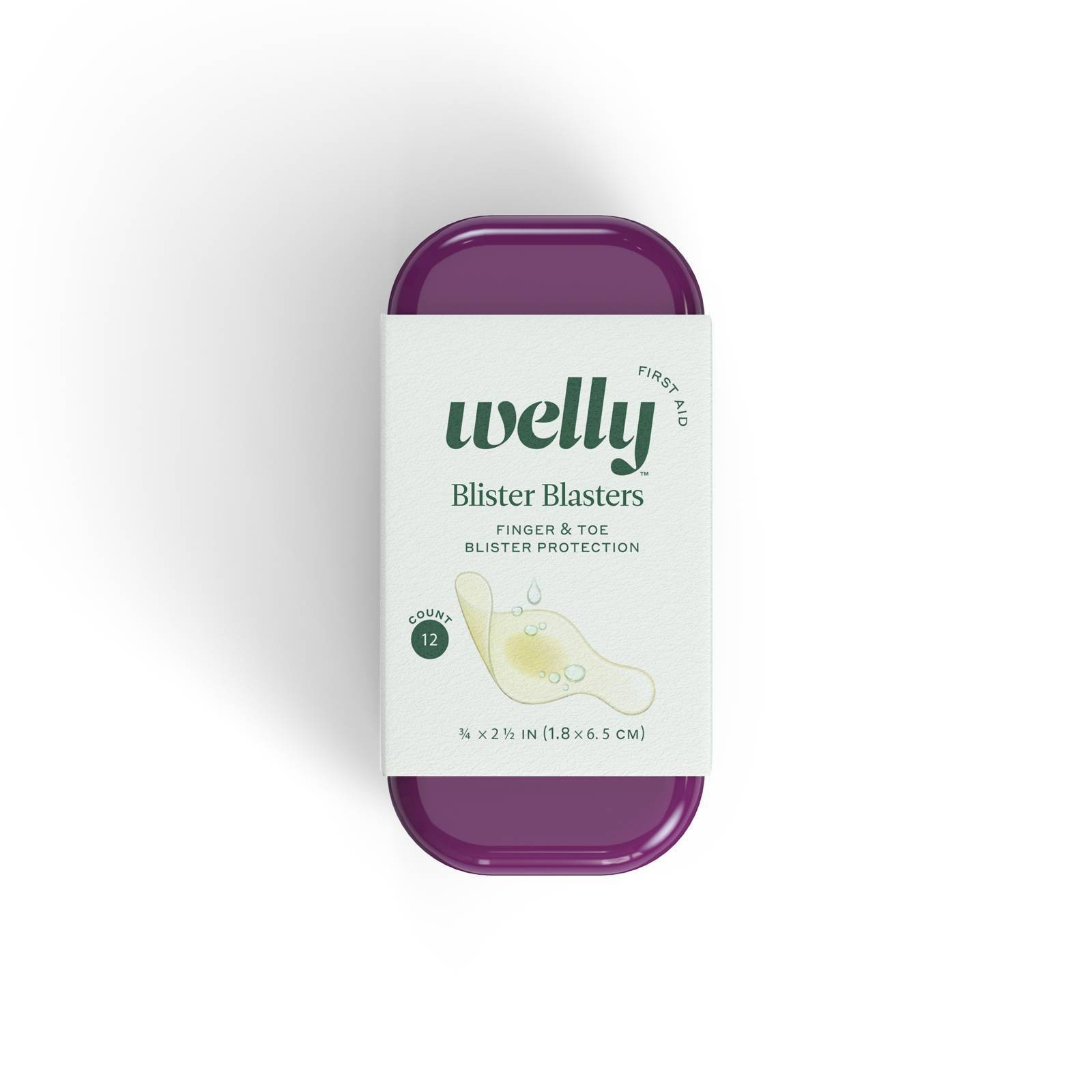 Welly Blister Blasters Finger & Toe Blister Protection Bandages 12 ct ...