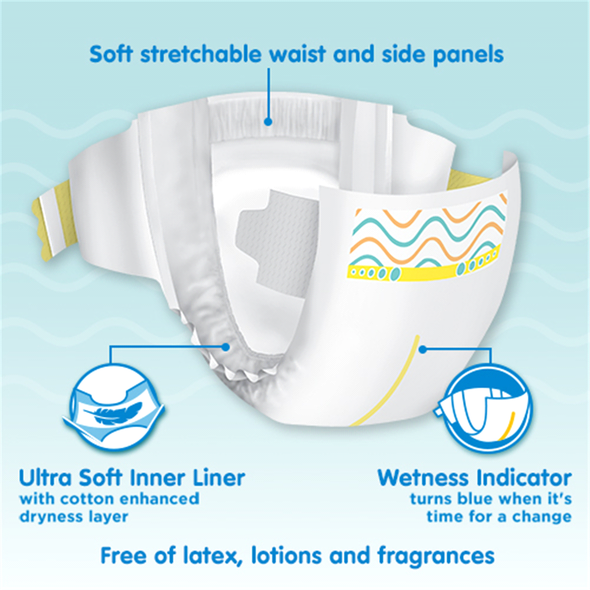 Meijer Baby Jumbo Diapers Size 1 44 ct | Shipt