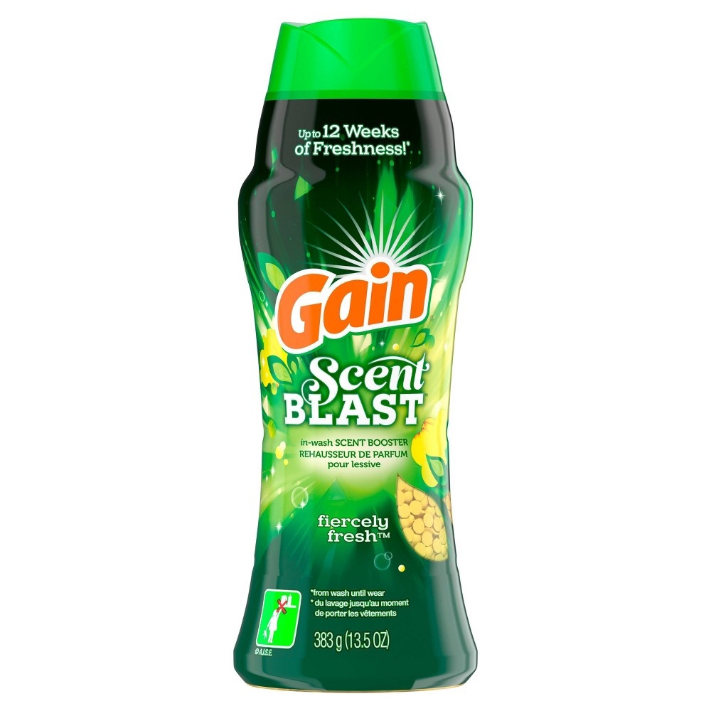 Gain Scent Blast Fiercely Fresh Laundry Additives 13.5 oz | Shipt