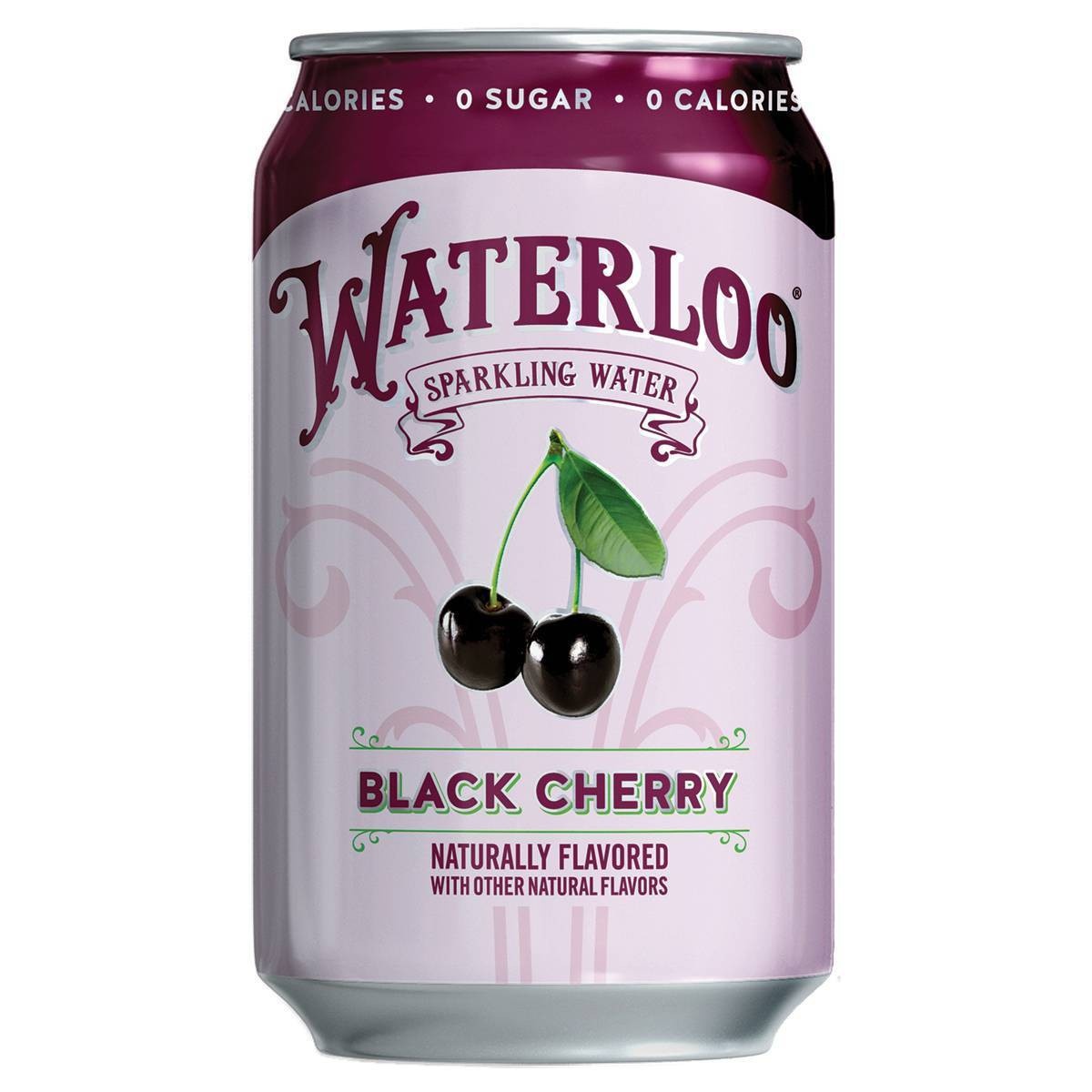 Waterloo Black Cherry Sparkling Water Single Can 12 oz | Shipt