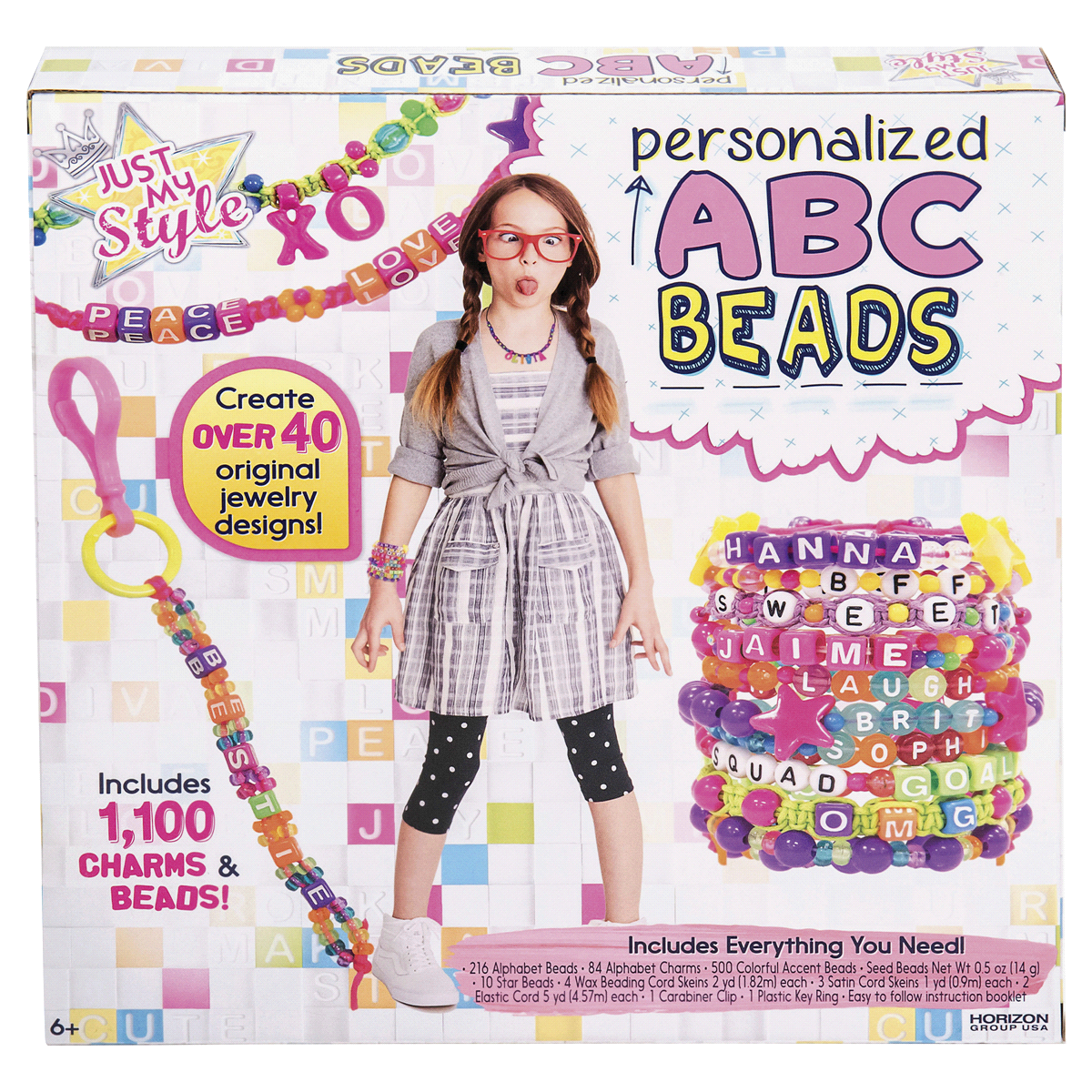 Just My Style Personalized ABC Beads 1 ct | Shipt