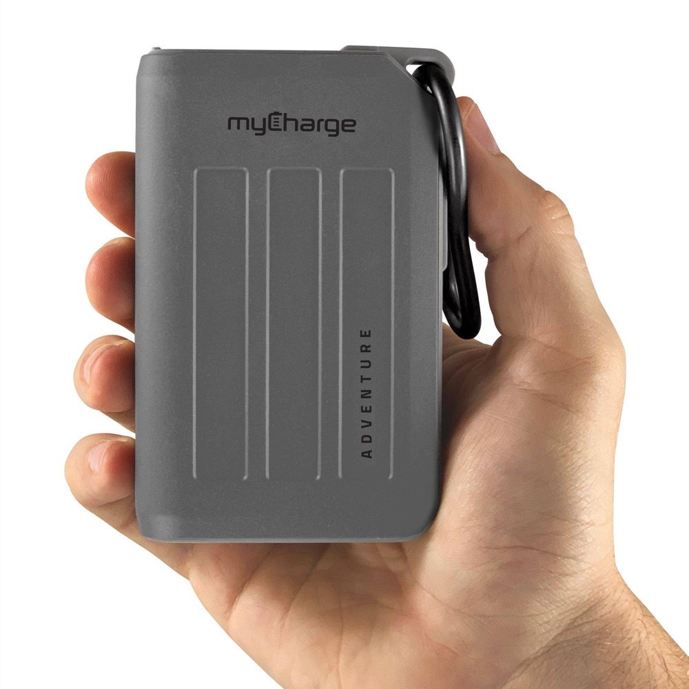 myCharge Adventure H2O Max 10050mAh/2.4A Output Dual USB-A Port Power ...