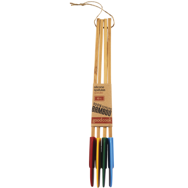 Good Cook Silicone Spatulas W 100% Bamboo 4 ct | Shipt