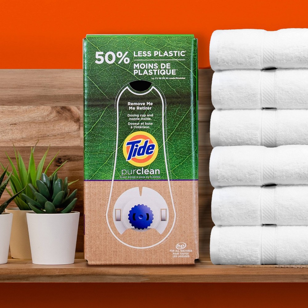 Tide Purclean Plant-based Honey Lavender Liquid Laundry Detergent Eco ...