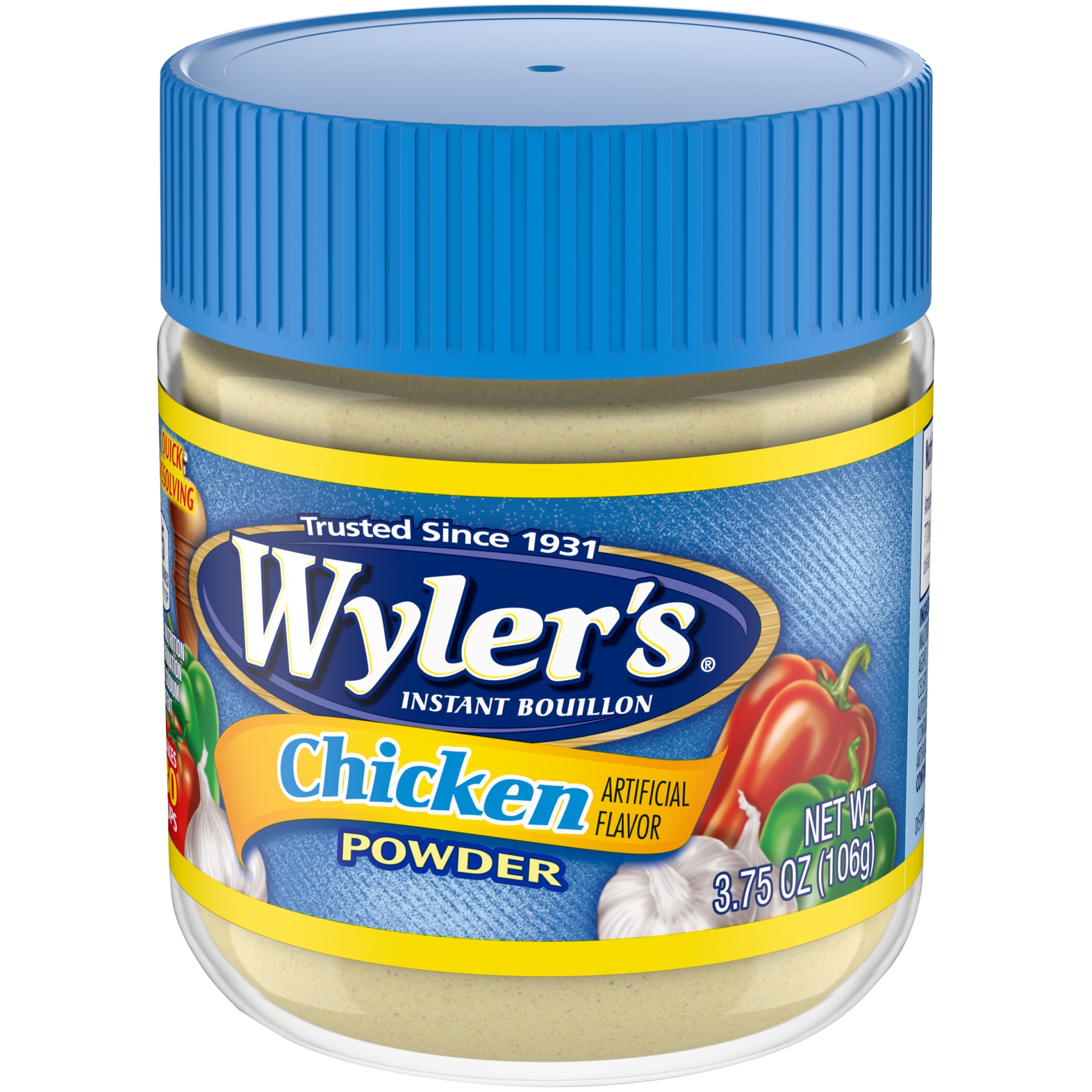 Wyler's Instant Bouillon Chicken Flavored Powder 3.75 oz | Shipt