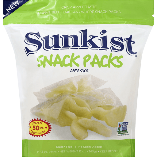 Sunkist Apple Slices 4 ea 4 ct | Shipt