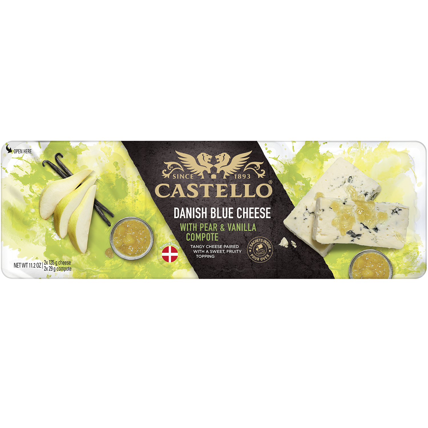 Arla Foods Inc Castello Blue Cheese With Pear | shipt