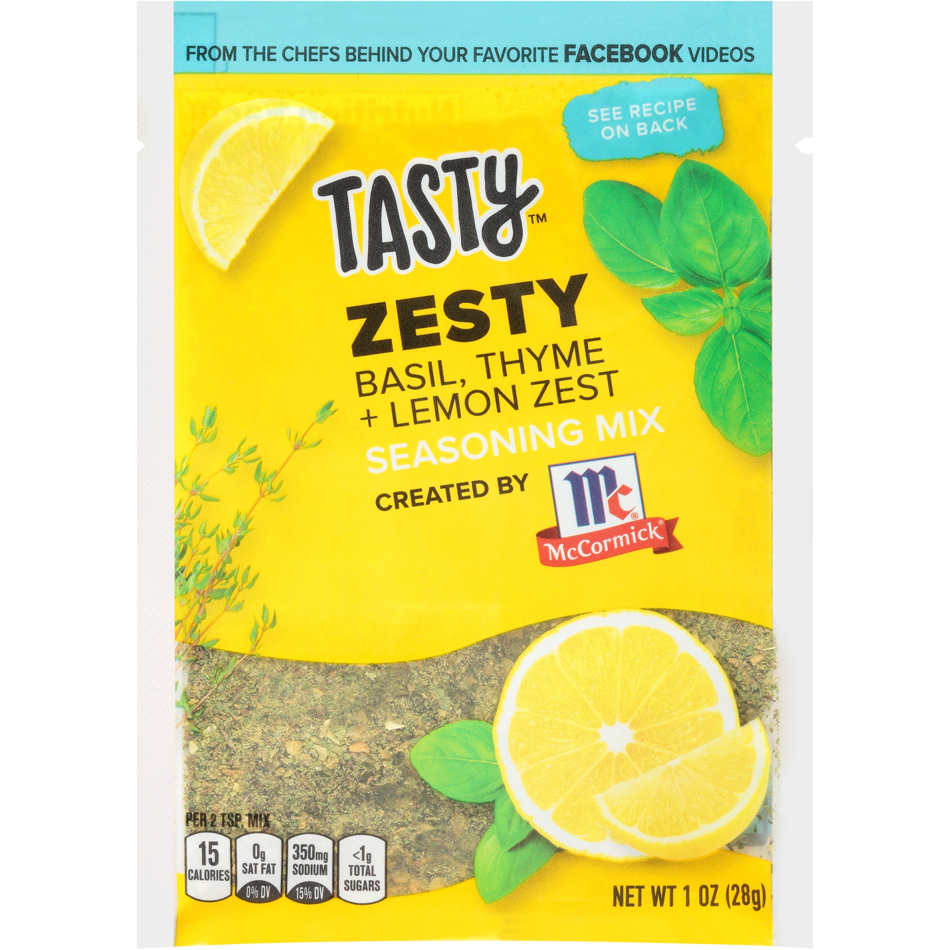 McCormick Zesty Tasty Seasoning Mix 1 oz | Shipt