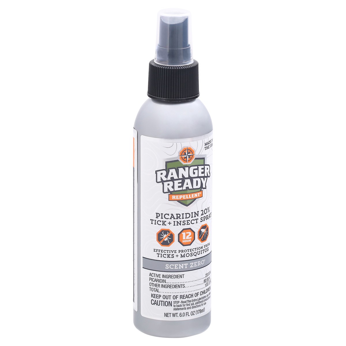 Ranger Ready Picaridin 20% Scent Zero Repellent 6 fl oz 6 fl oz | Shipt