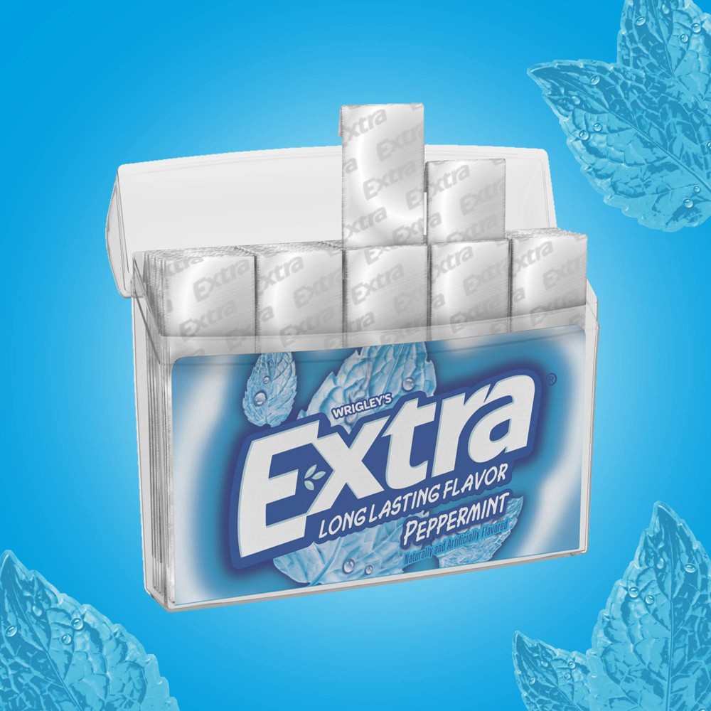 EXTRA Peppermint Sugar free Gum - 35 Stick Pack 1 ct | Shipt
