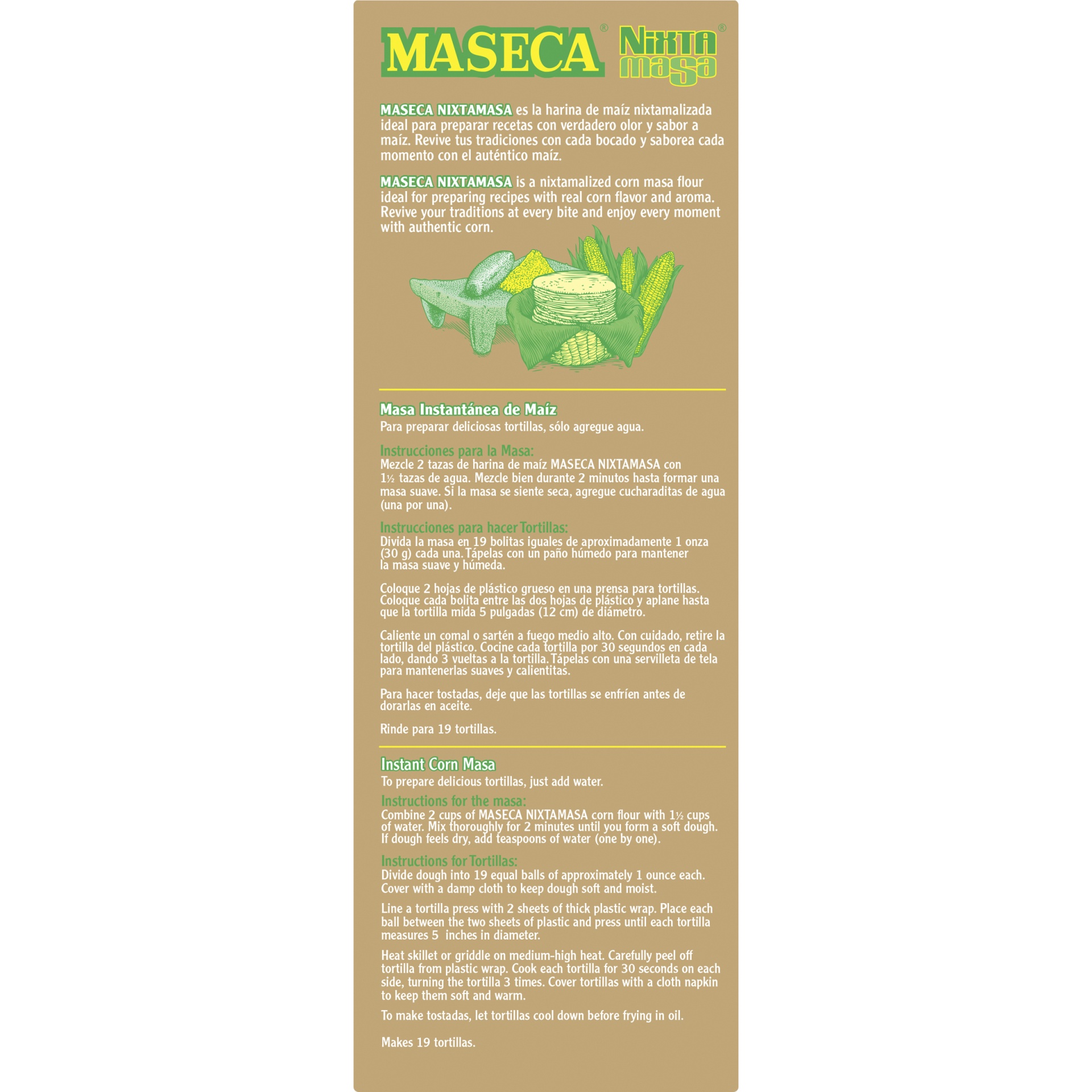 Maseca Nixta Masa Corn Masa Flour 4.4 lb | Shipt