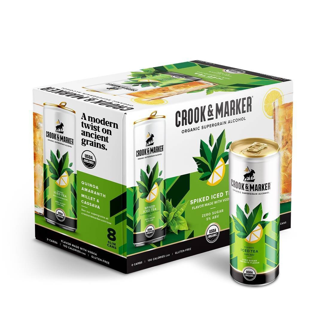 Crook & Marker Spiked Classic Iced Tea - 8pk/11.5 fl oz Cans 8 ct, 11.5 ...