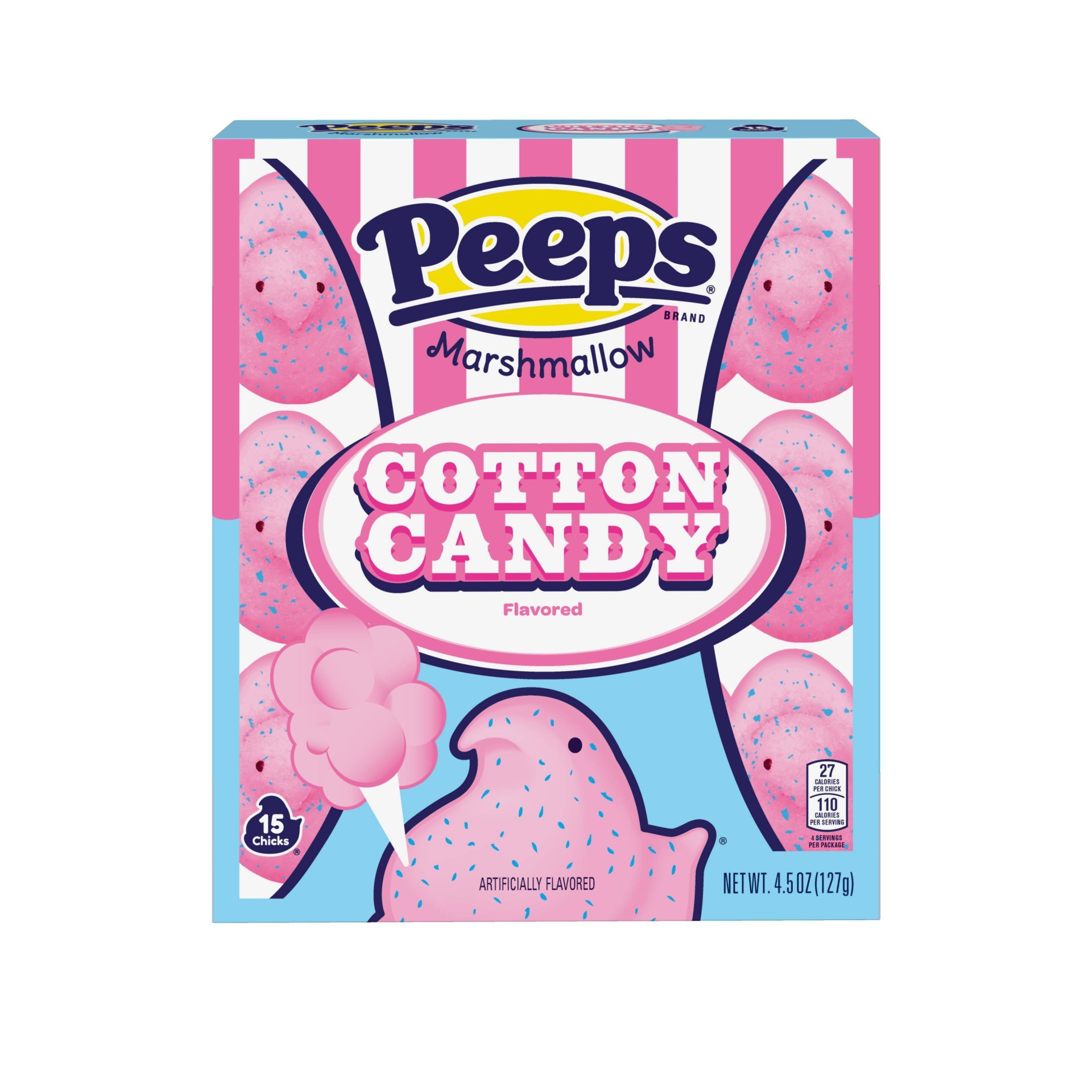 Peeps Easter Cotton Candy Chicks 4.5 oz, 15 ct | Shipt