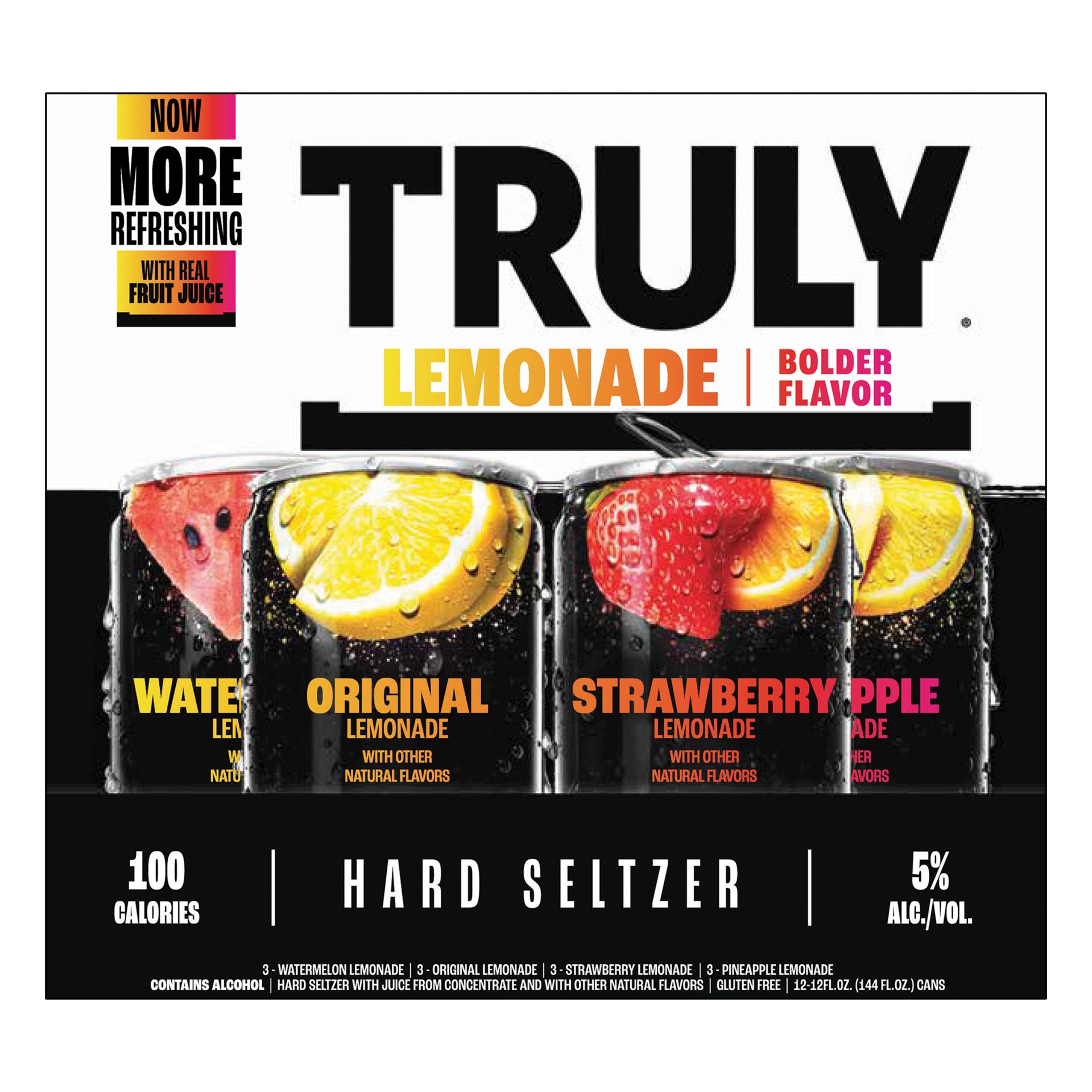 TRULY Hard Seltzer Lemonade Variety Pack Cans 12 ct; 12 oz | Shipt