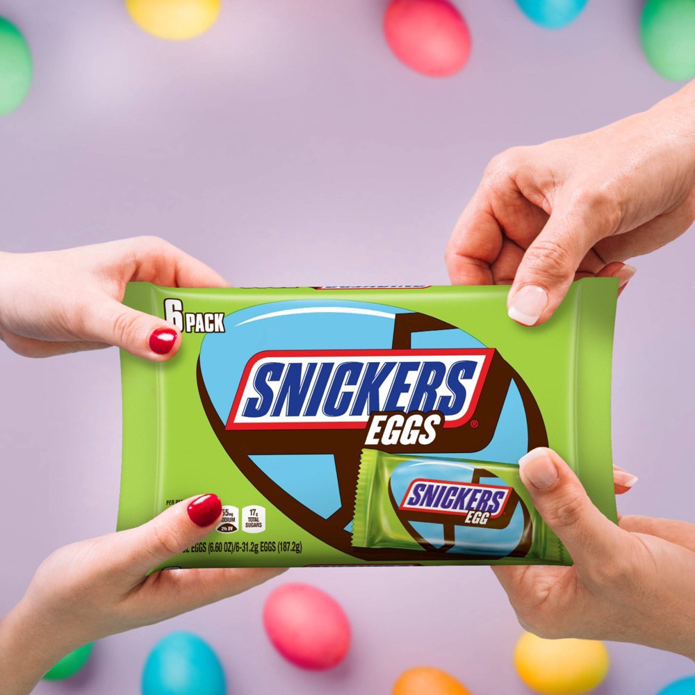 Snickers Easter Eggs 6 ct; 6.6 oz | Shipt
