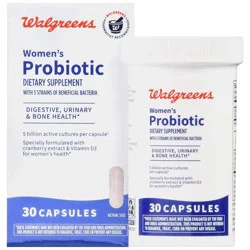 Walgreens Women's Probiotic 5 Billion CFU Capsules 30 ct | shipt