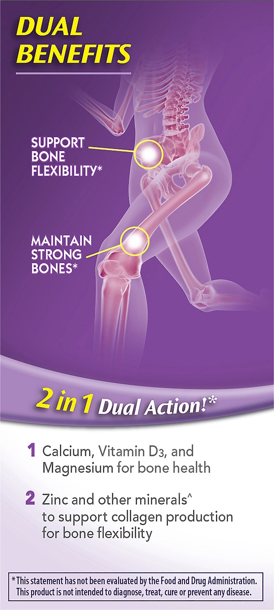 Caltrate Bone Health Advanced 600+d3 Plus Minerals Calcium Supplement ...