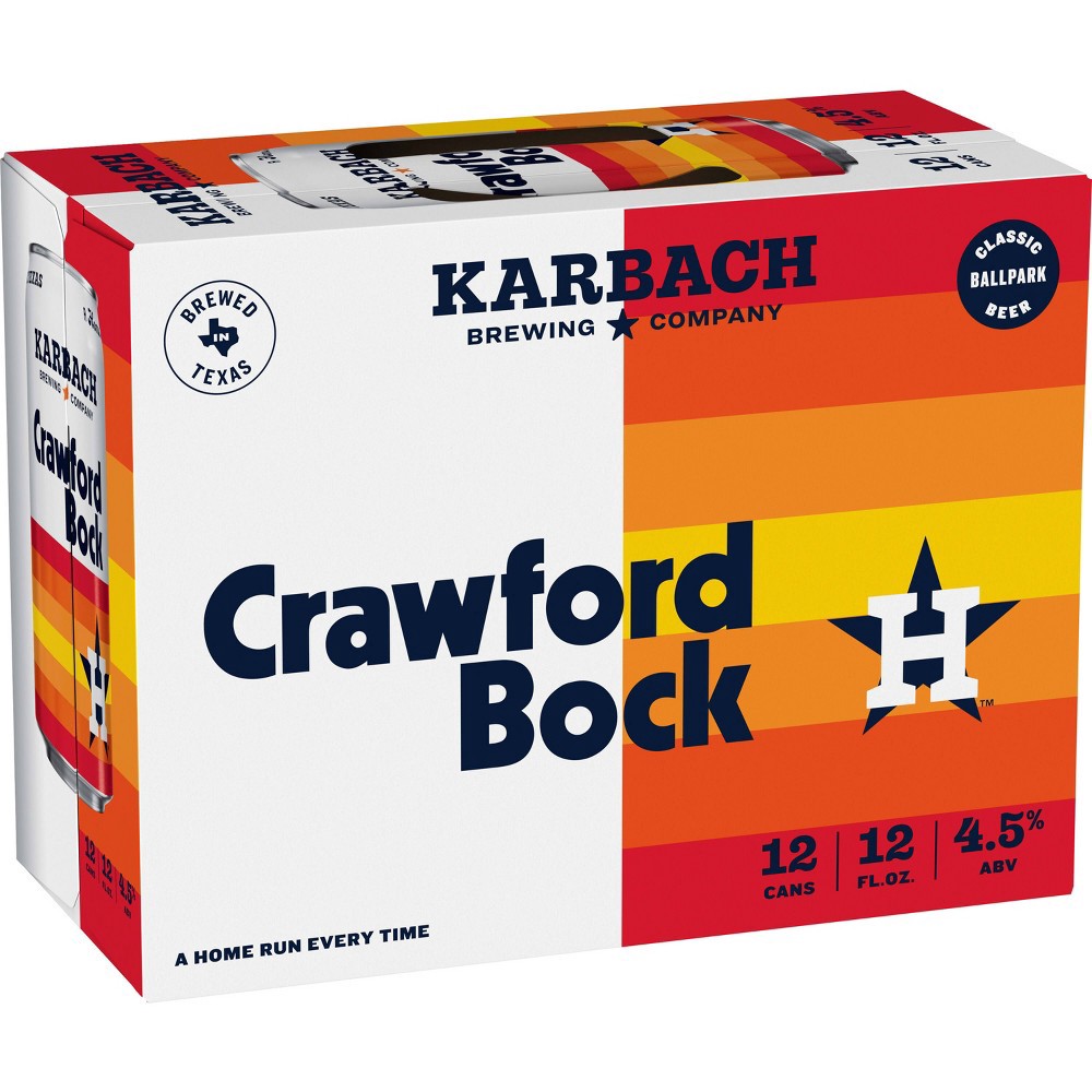 Karbach Brewing Co. Karbach Crawford Bock Beer - 12pk/12 fl oz Can 12 ...
