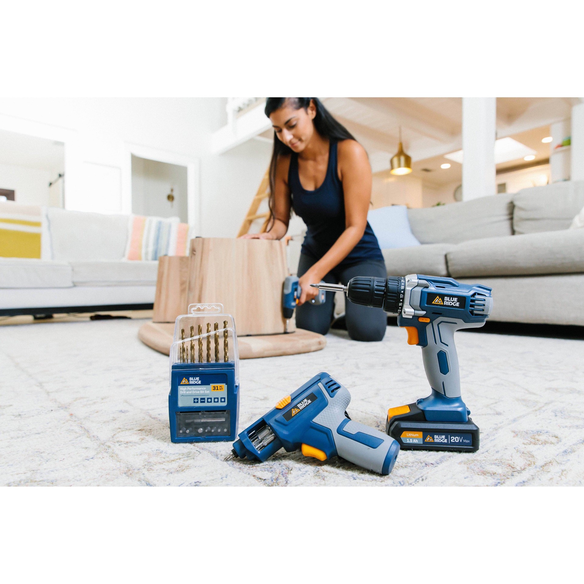 Blue Ridge Tools 31pc High Performance Drill and Drive Bit Set 31 ct ...