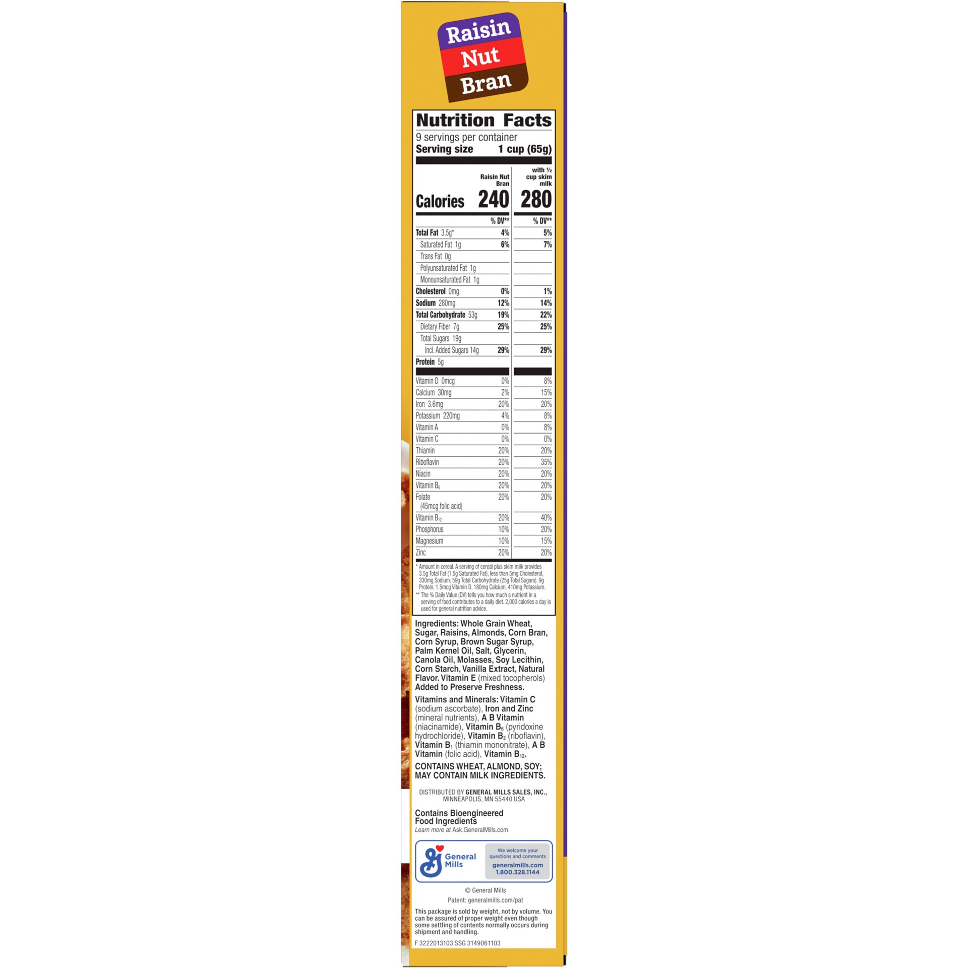 General Mills Raisin Nut Bran Cereal 20.8 oz 20.8 oz | Shipt