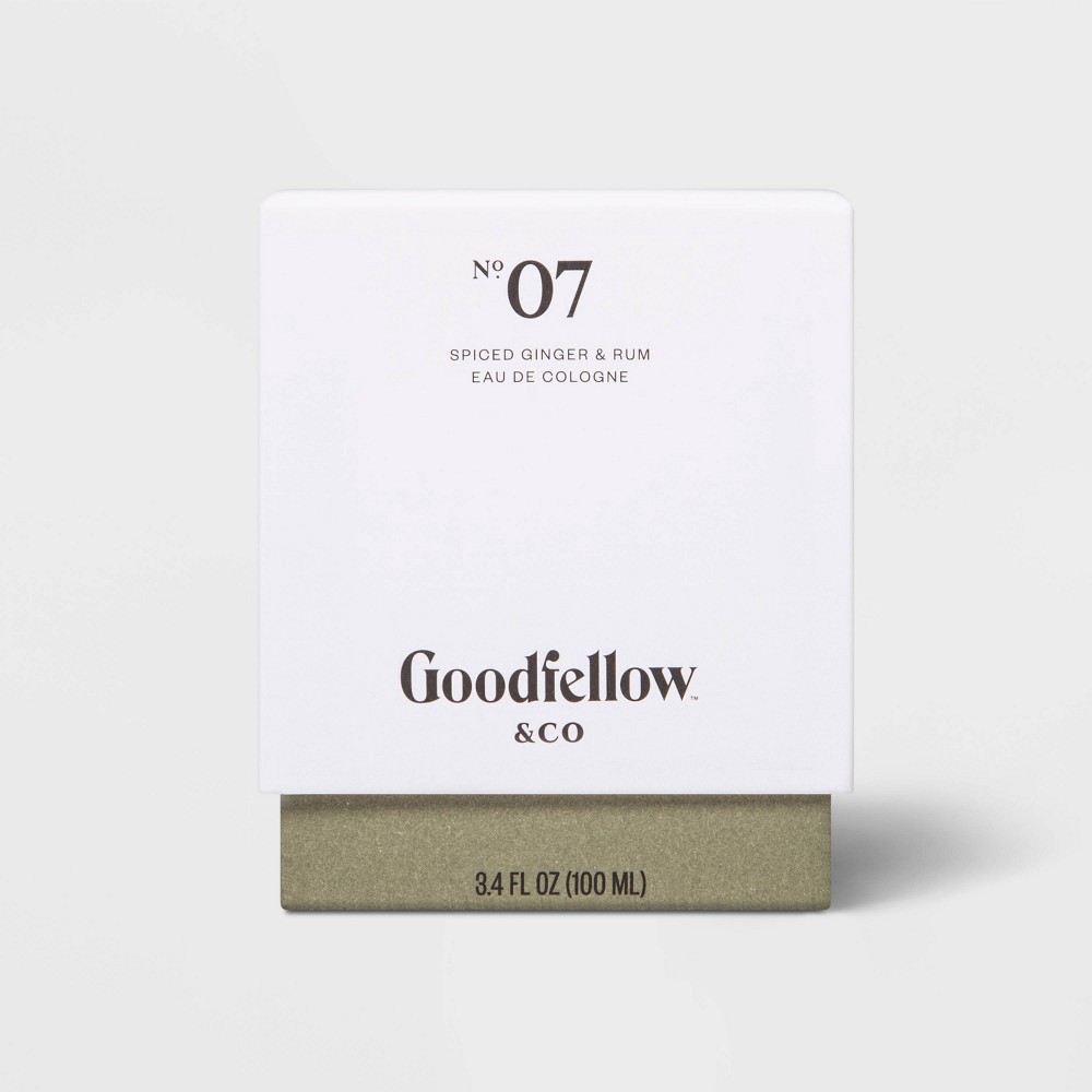 No.7 Spiced Ginger & Rum Men's Cologne - 3.4 fl oz - Goodfellow & Co 3. ...