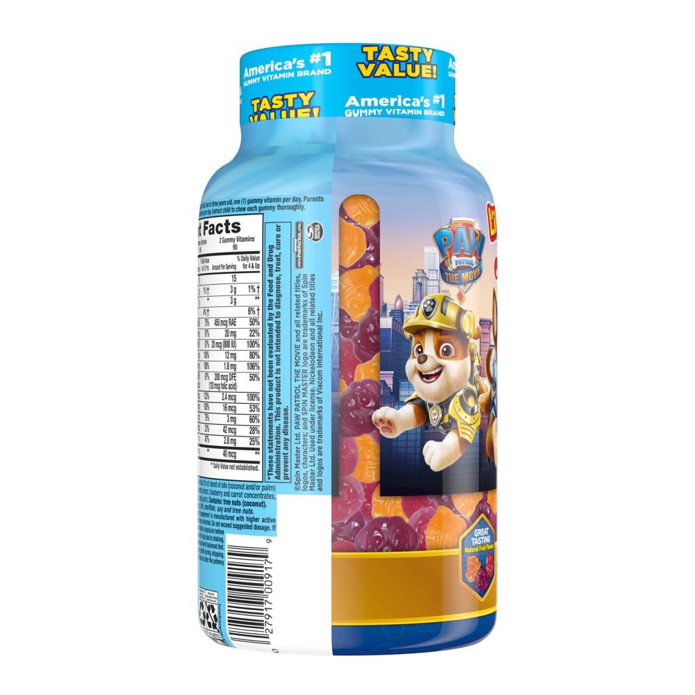 L'il Critters Paw Patrol Multivitamin Dietary Supplements - 190ct 190 ...