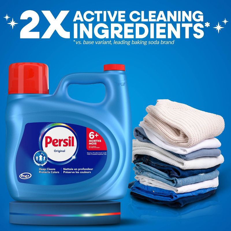 Persil Original HE Deep Cleaning Concentrated Liquid Laundry Detergent ...