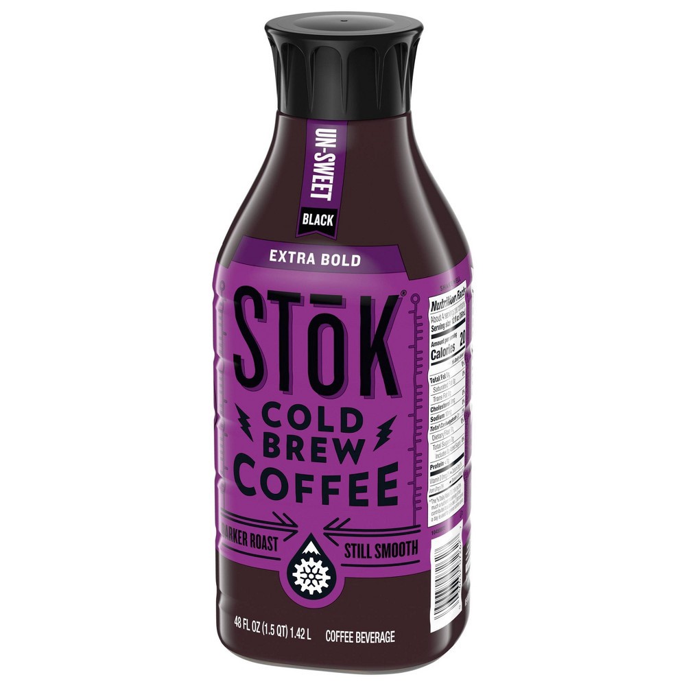 STōK Extra Bold Unsweetened Cold Brew Coffee - 48 fl oz 48 fl oz | Shipt
