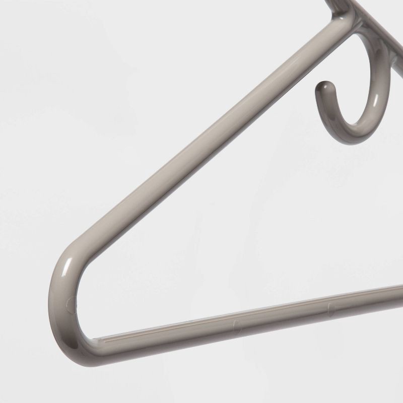 5pk Super Heavy Weight Hangers Gray - Room Essentials™ 5 ct | Shipt