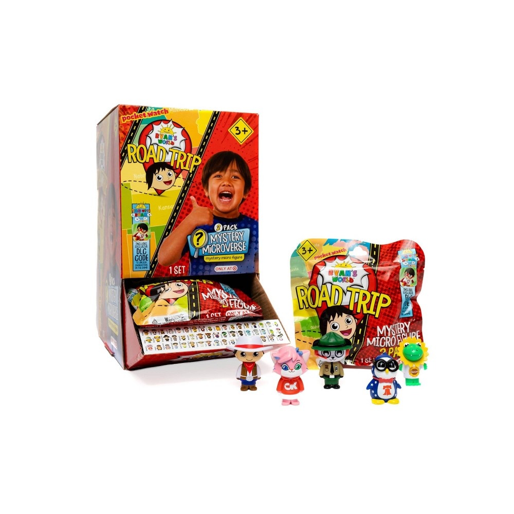 Ryan's World Road Trip Micro Mystery Figures | shipt