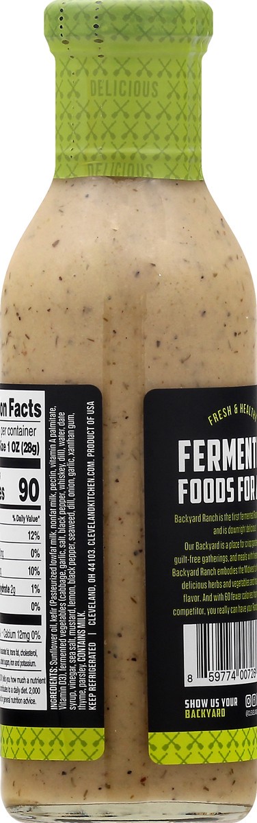 Cleveland Kitchen Cleveland Kraut Backyard Ranch Fermented Dressing ...