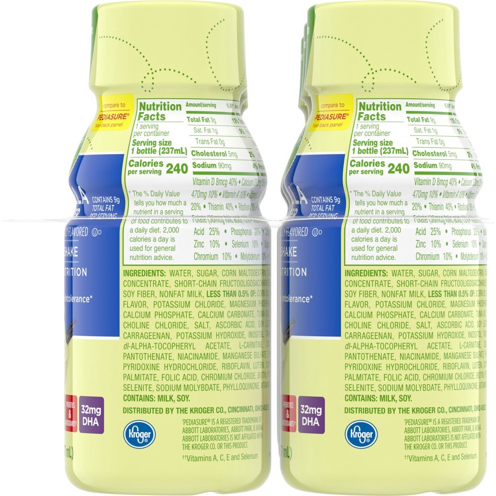 Comforts Vanilla Pediatric Shake With Fiber 6 ct; 8 fl oz | Shipt