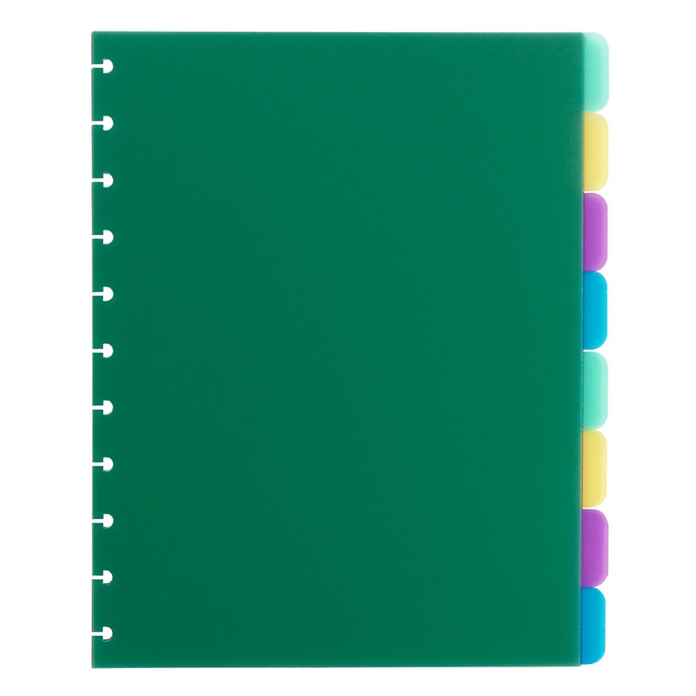 TUL Custom Note-Taking System Discbound Tab Dividers, Assorted Colors 8 ...