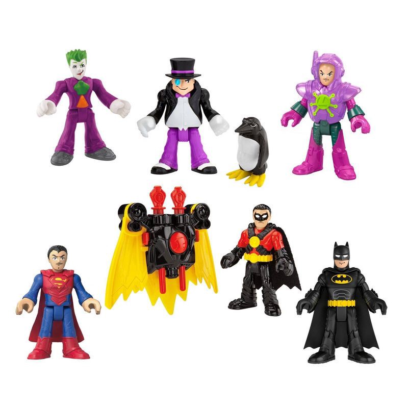DC Comics Fisher-Price Imaginext DC Super Friends Deluxe Figure Pack ...