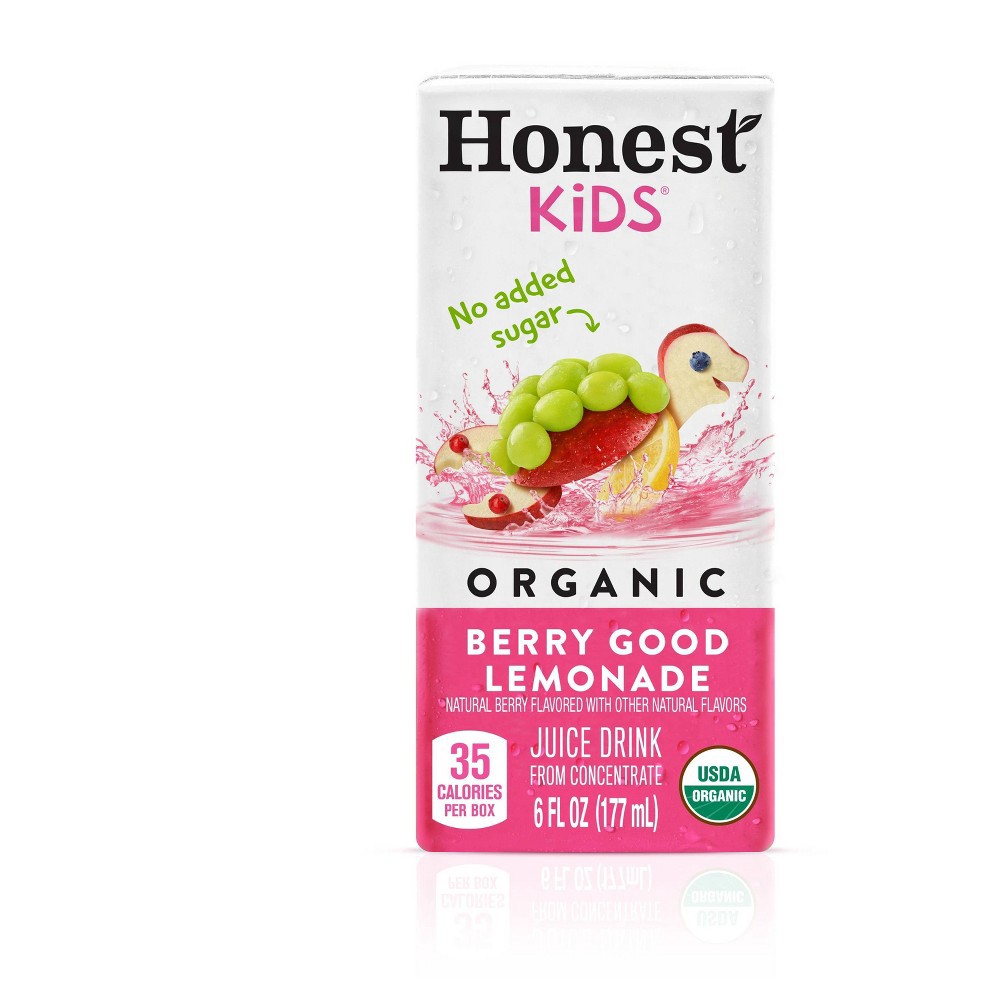 Honest Kids Organic Berry Lemonade Juice Drink - 8pk/6 fl oz Boxes 8 ct ...
