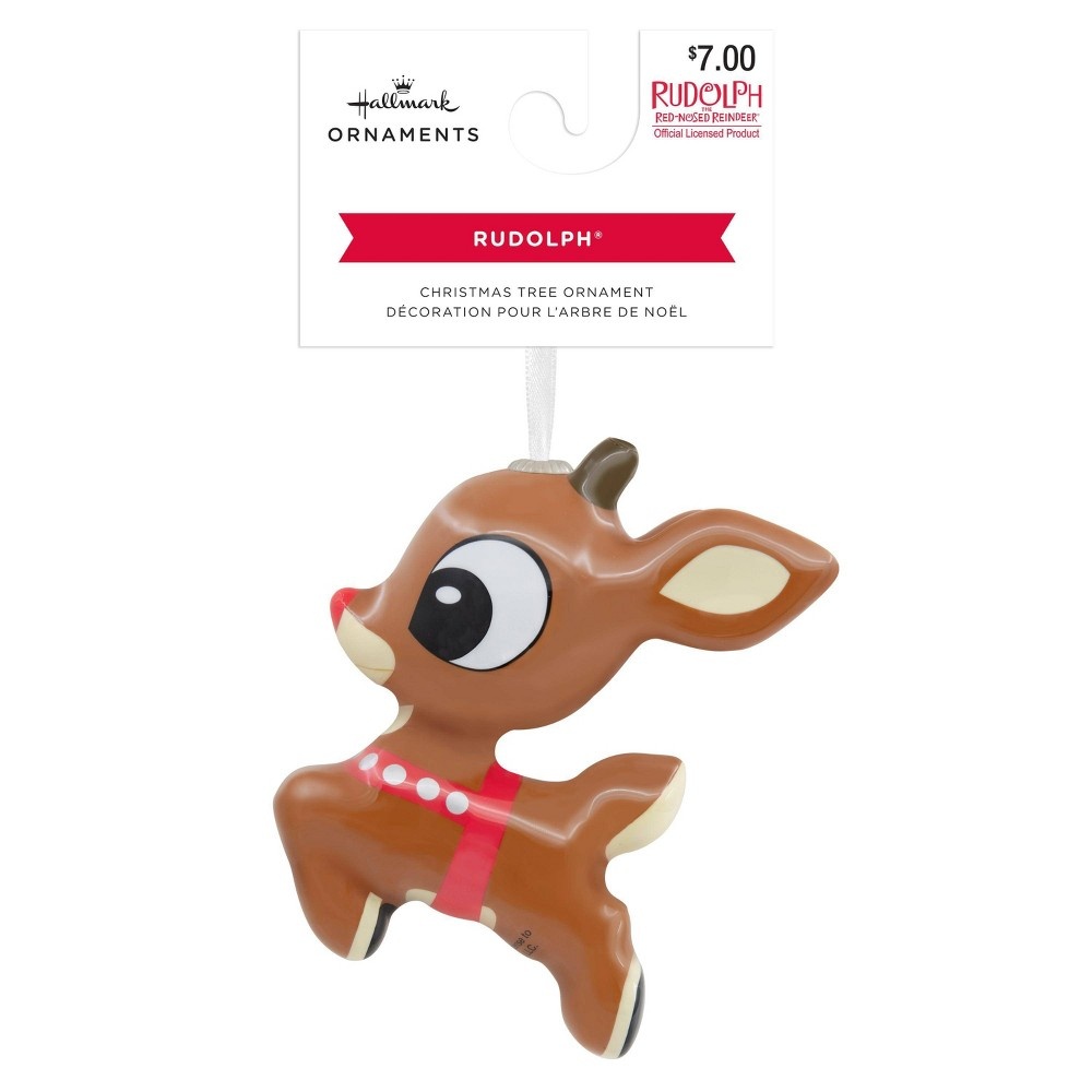 Hallmark Rudolph the Red-Nosed Reindeer Christmas Tree Ornament 1 ct ...