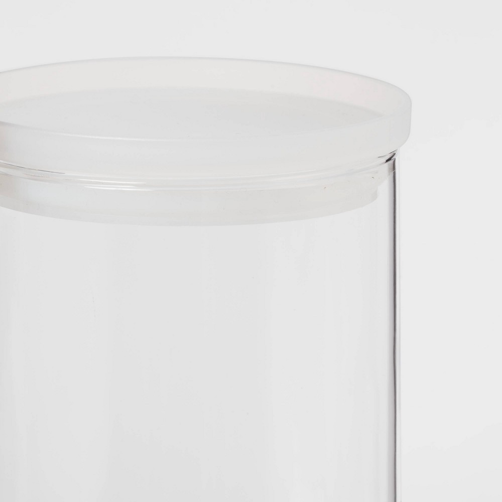 15oz Glass Small Stackable Jar with Plastic Lid - Made By Design 15 oz ...