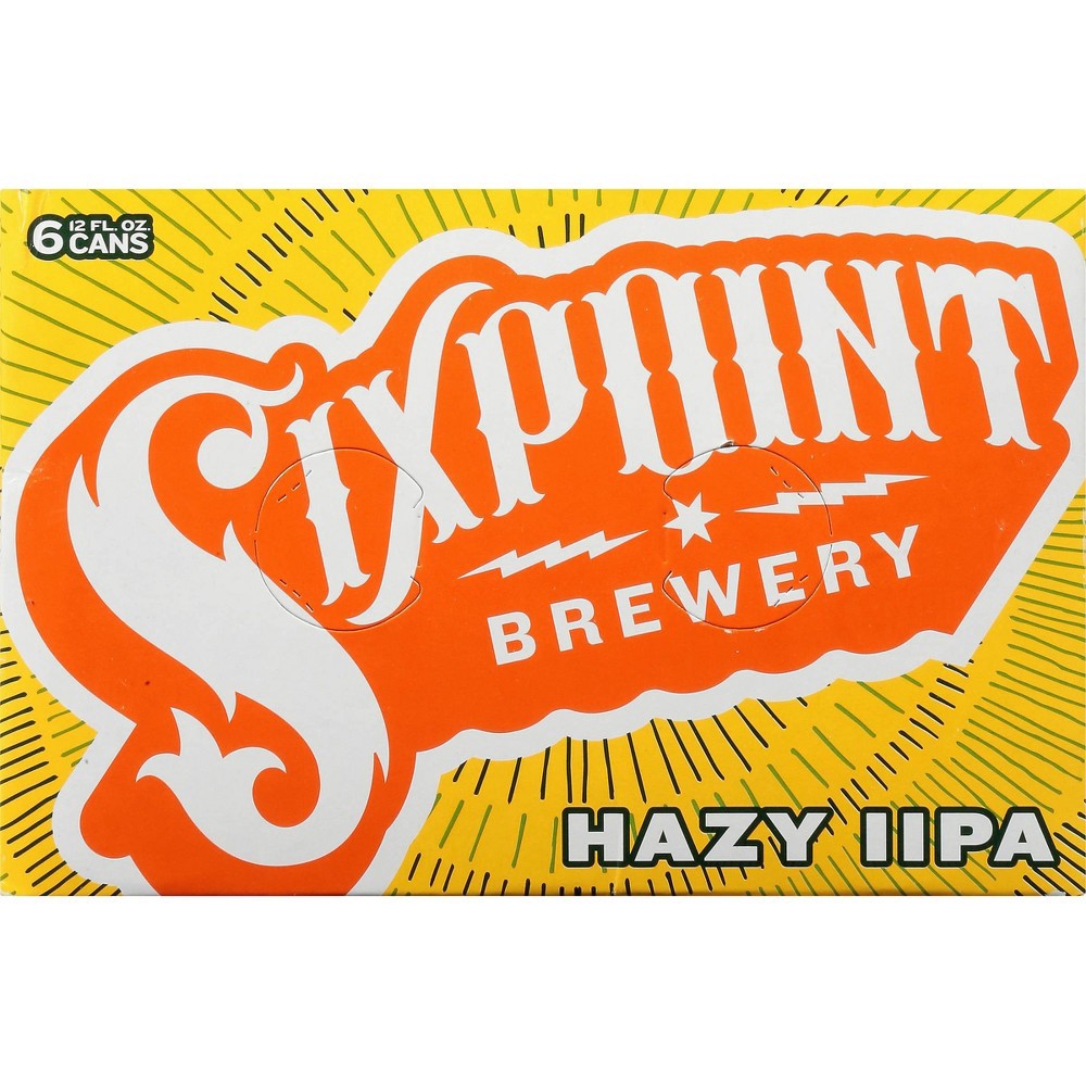 Sixpoint Brewery Sixpoint Anti-Resin Hazy IIPA Beer - 6pk/12 fl oz Cans ...