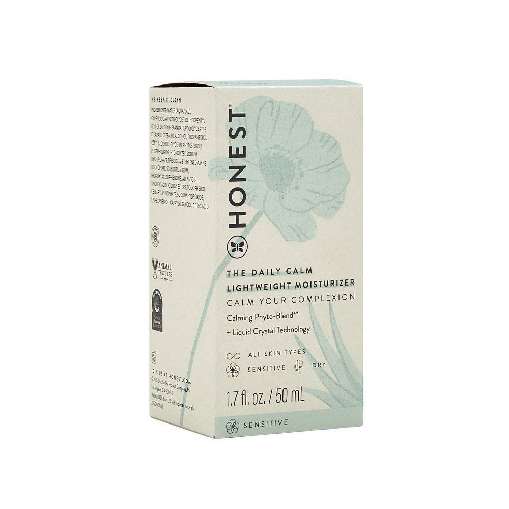 Honest Beauty The Daily Calm Lightweight Moisturizer With Hyaluronic