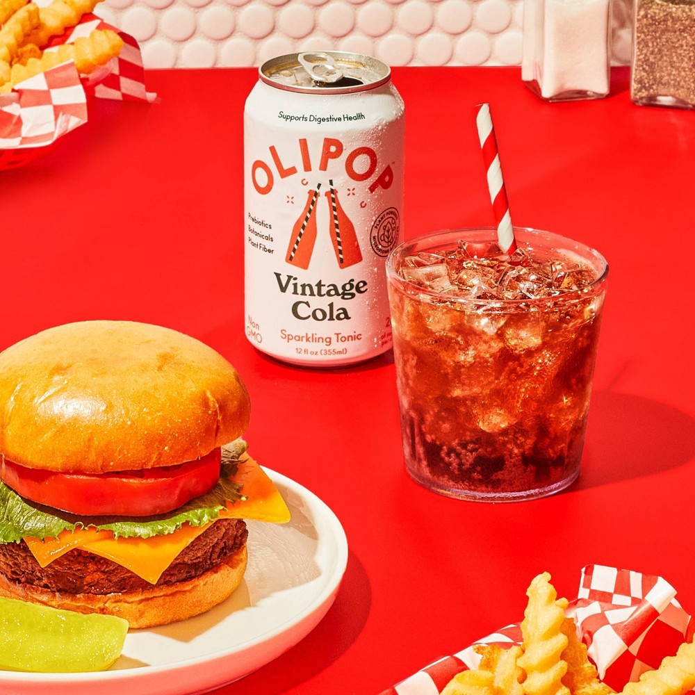 Olipop Vintage Cola Sparkling Tonic 12 fl oz | Shipt