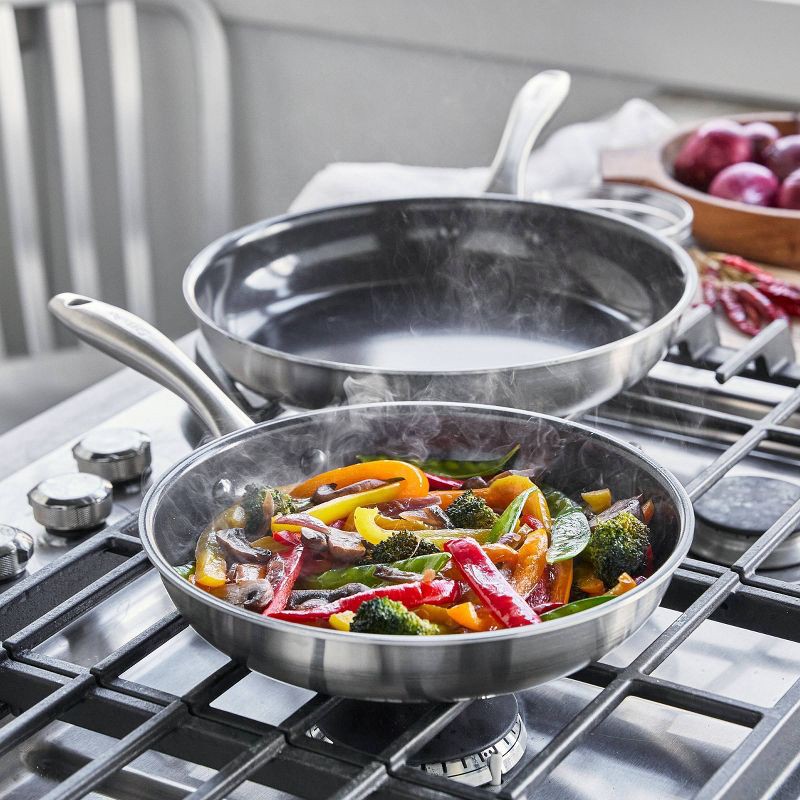 GreenPan Greenwich 10pc Stainless Steel Cookware Set 10 ct | Shipt