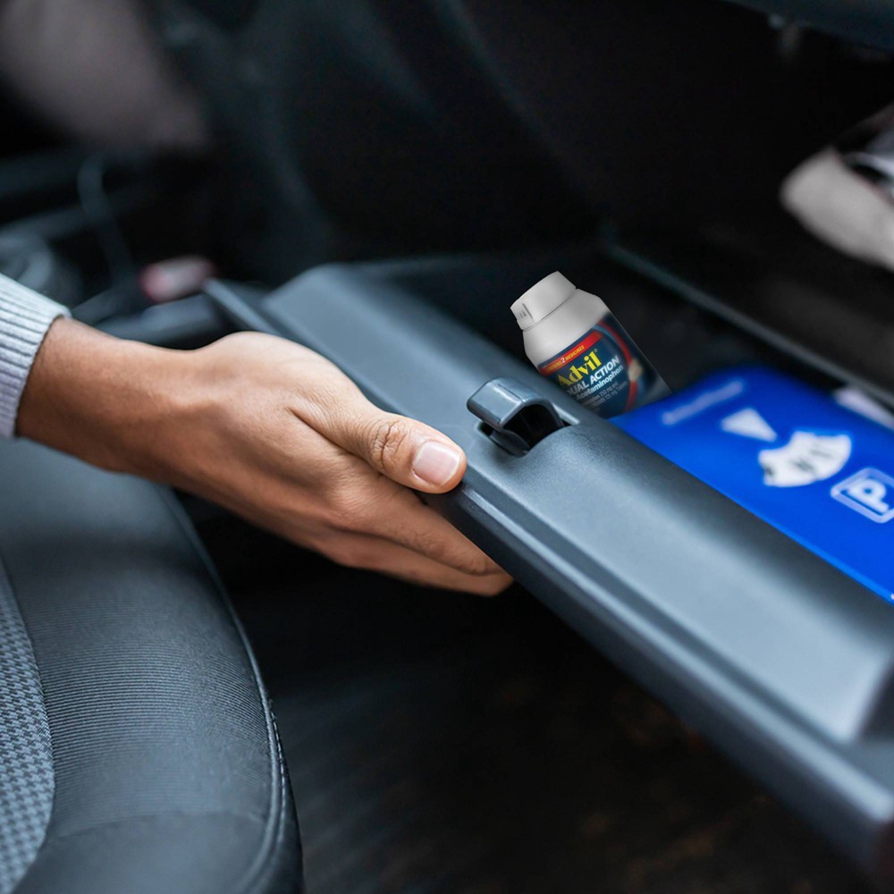 Advil Dual Action Coated Caplets with Acetaminophen, 250 Mg Ibuprofen ...