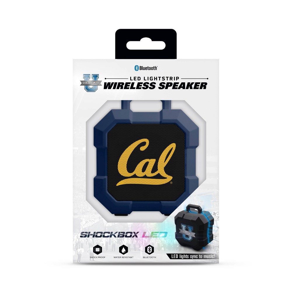NCAA Cal Golden Bears LED ShockBox Bluetooth Speaker 1 ct | Shipt