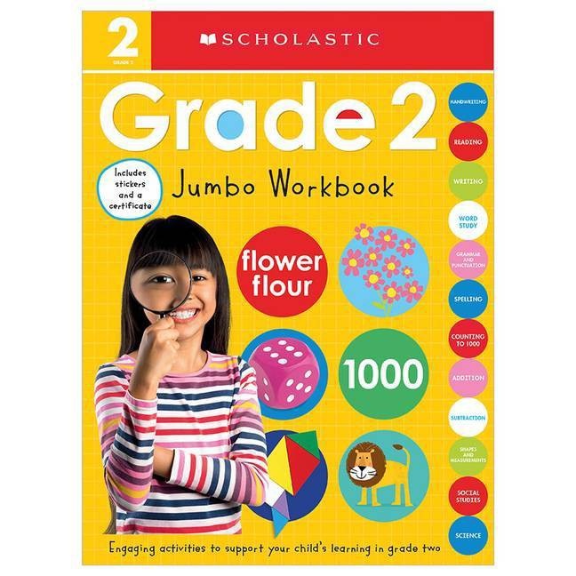 Second Grade Jumbo Workbook: Scholastic Early Learners (Jumbo Workbook ...