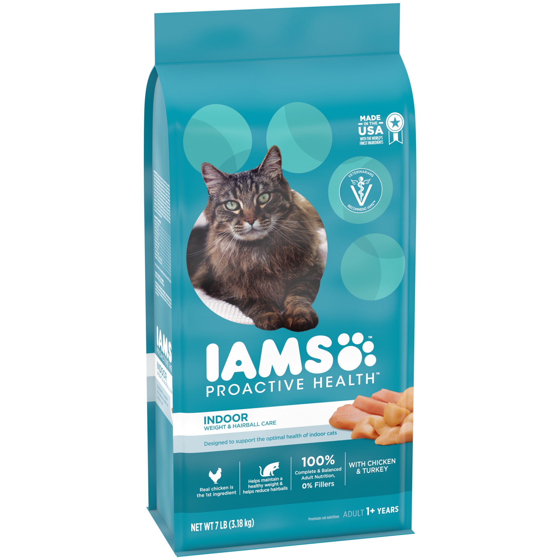 IAMS PROACTIVE HEALTH Adult Indoor Weight Control Hairball Care Dry IAMS PROACTIVE HEALTH Adult Indoor Weight Control Hairball Care Dry