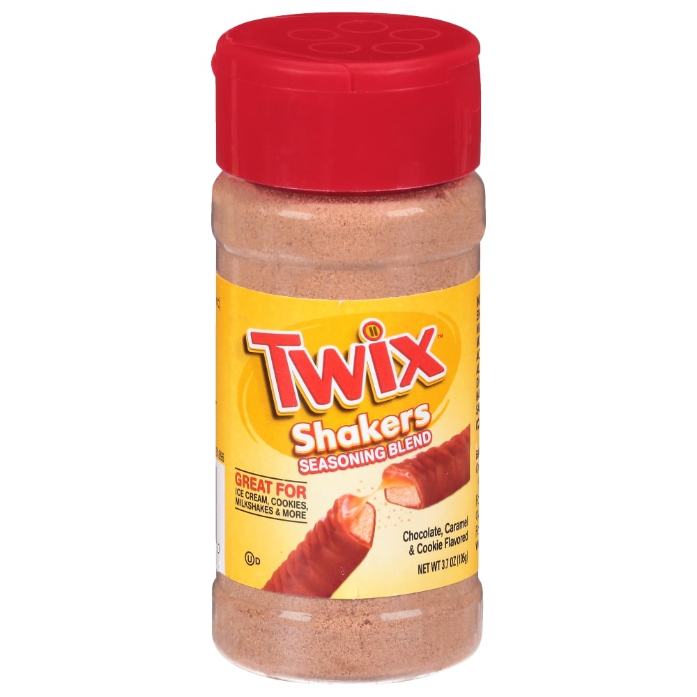 TWIX Shakers Chocolate, Caramel & Cookie Flavored Seasoning Blend 3.7 ...