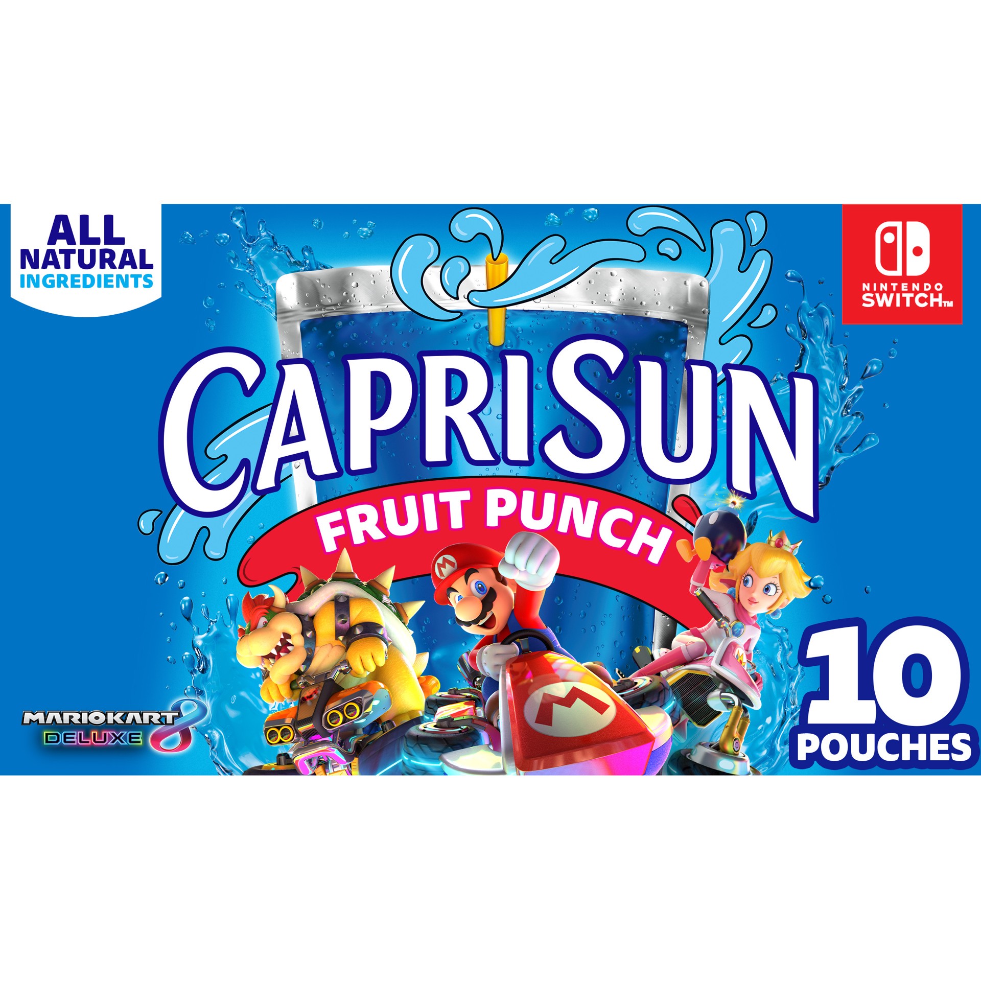 Capri Sun Fruit Punch Flavored with other natural flavor Juice Drink ...