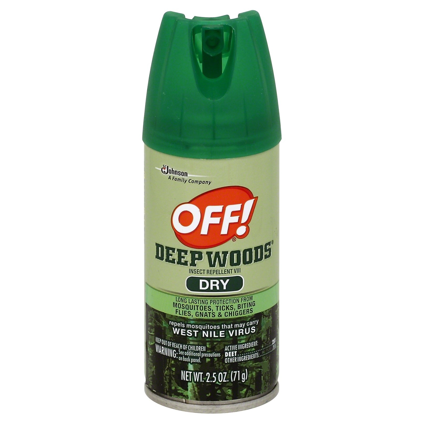 OFF! Deep Woods Insect Repellent VIII Dry 2.5 oz | Shipt