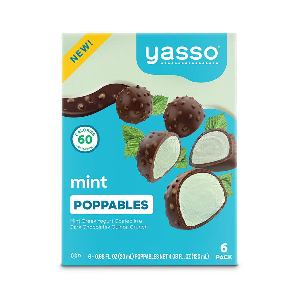 Yasso Poppables Mint Frozen Greek Yogurt Bites 6 ct | Shipt