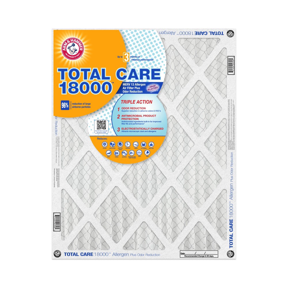 Arm & Hammer Total Care MERV13 Allergen Air Filter 14x25 x 1 | shipt